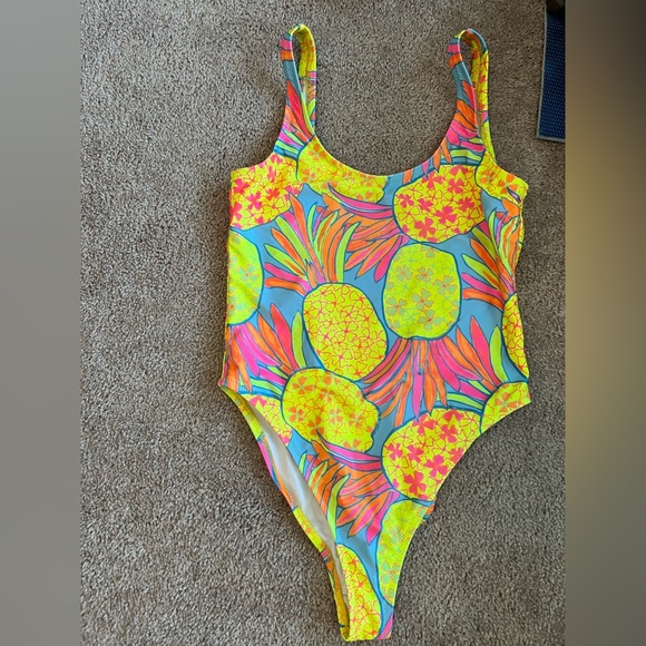 chubbies | Swim | Chubbies One Piece Pineapple Bathing Suit | Poshmark